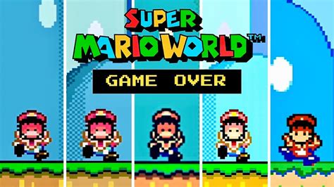 Game Over Mario Screen
