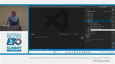 powershell summit 2023 0 02 46 51deploying software and scripts using by phil bossman