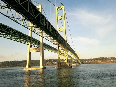 Tacoma Narrows Bridge Views From Below