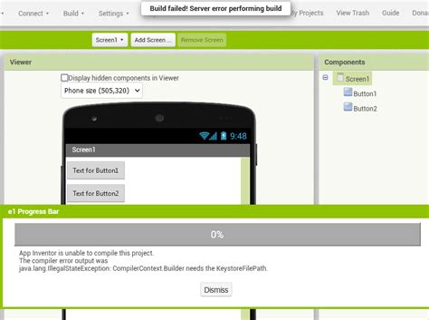 can t build apk using offline version mit app inventor help mit app