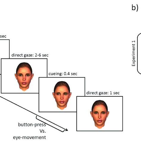 experimental design a exemplary depiction of event structure after