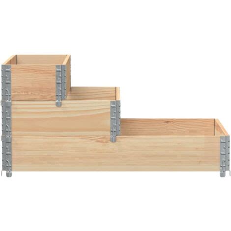Maison Exclusive 3 Stöckiges Hochbeet 120x80 Cm Massivholz Kief