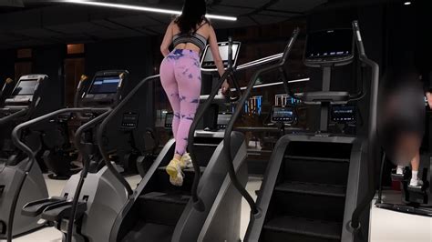 Pick Up Fit Lady At Gym And Home Cum Exercise On Fat Weenie 4k