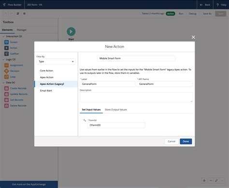 How To Deploy Smart Forms Using Salesforce Flow Variable Smart Form Id Smart Forms Portal