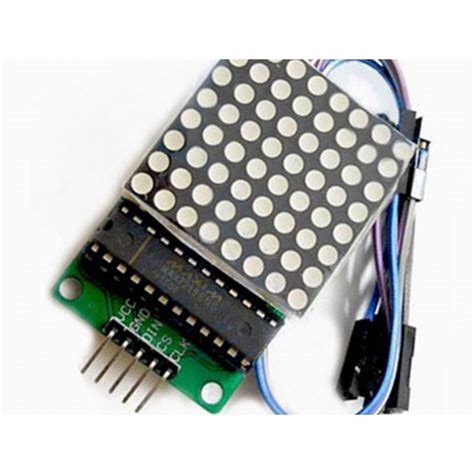 Max7219 Dot Led Matrix Module Mini Mcu Control Led Display Module