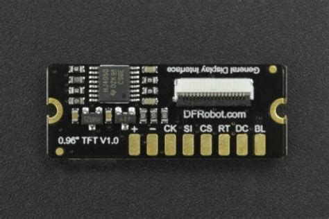 Dfrobot 096 160x80 Color Spi Tft Display Electronics Lab