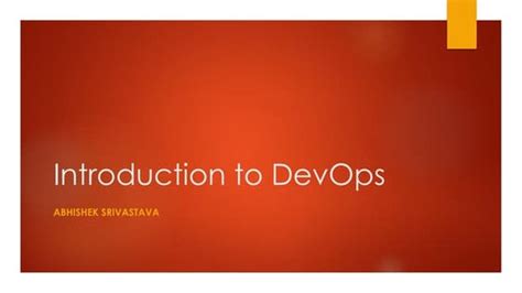 Aws Devops Process Ppt