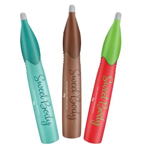 Caneta Comestível Para O Corpo Sweet Body Sexy Fantasy Shopee Brasil