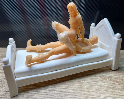 D Printable SEX AT THE INN NSFW EROTIC MINIATURE MM SCALE By PrintPleasure