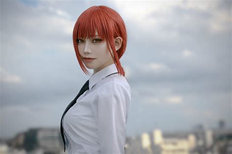 Akari Akase Tampil Elegan Dengan Cosplay Makima Area Topik