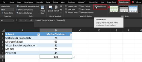 excel tables features basics uses and advanced techniques you can apply