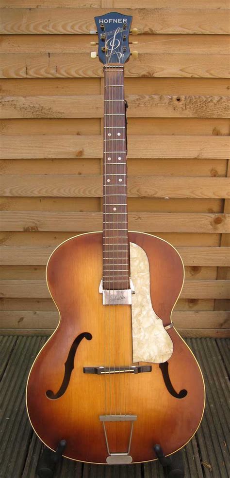 1960 Hofner 449 Archtop Guitar