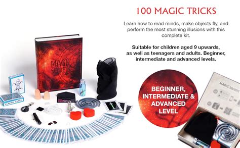 Lugy Magic Set Adults And Professionals 100 Advance Magic