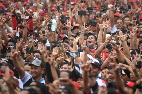 Hajatan Rakyat Ganjar Mahfud Di Manado Antara Foto