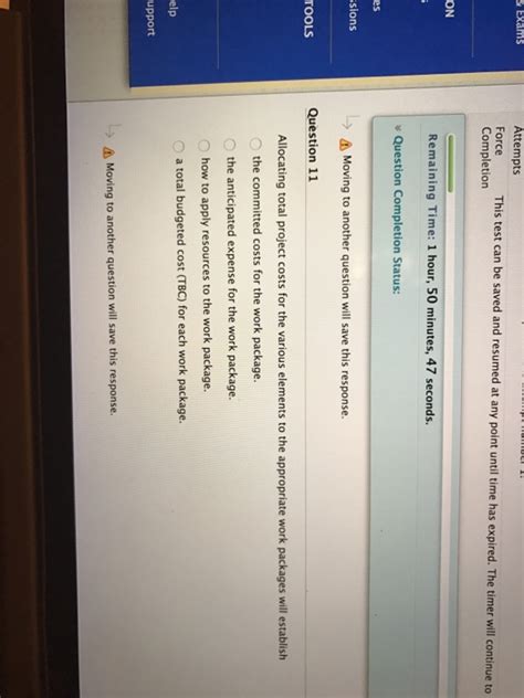 Solved Allocating Total Project Costs For The Various