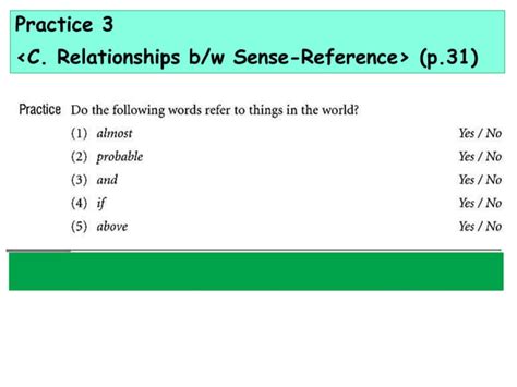 Unit 1 Basic Ideas In Semanticshandoutpptx