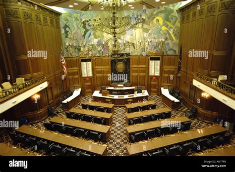 Inside Chambers State Capitol Building High Resolution Stock