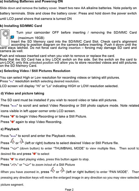 Naxa Ndc 400 Operating Instructions