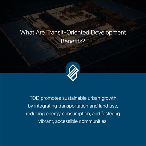 What Are Transit Oriented Development Benefits → Question