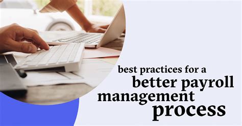 Best Practices For A Better Payroll Management Process