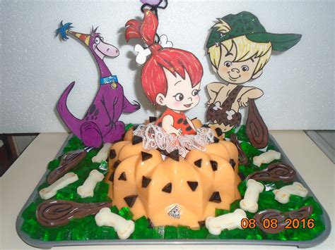 Gelatinas Thais Gelatina De Hello Kity Y Pebbles Y Bambam