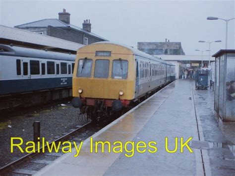 Railway Photo Class 101 Dmu At Cambridge Station 1985 £200 Picclick Uk