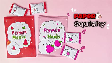 Tutorial Paper Squishy Cara Membuat Paper Squishy YouTube
