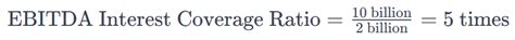 Ebitda Interest Coverage Ratios What They Are And How To Calculate Them