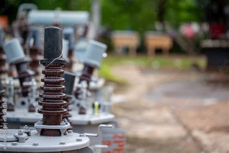 High Voltage Transformer With Electrical Insulation Stock Photo Adobe Stock