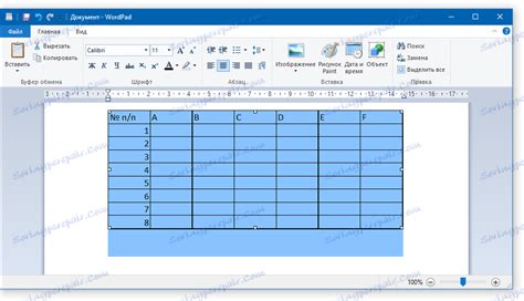 How To Make Table Wordpad At Nicole Bentley Blog