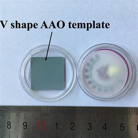High Purity V Type Aao Template For Nanofabrication And Filtration