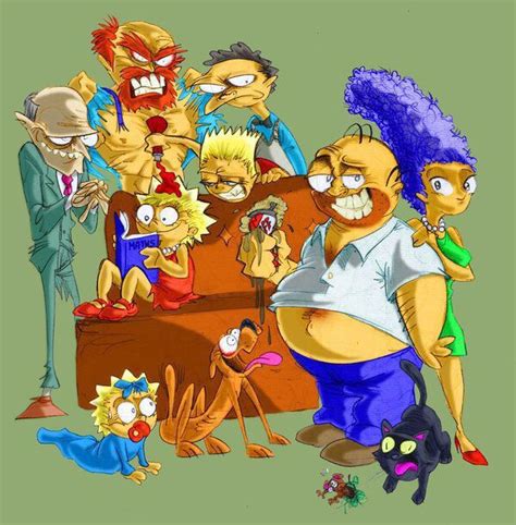 Awesome Simpsons Fan Art Simpsons Art Simpsons Drawings Cartoon