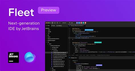 jetbrains creates a lightweight editor called fleet — php support coming soon r php