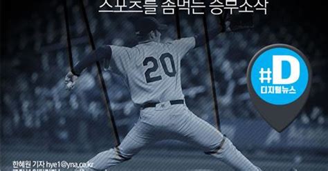 각본 있는 드라마 스포츠를 좀먹는 승부조작