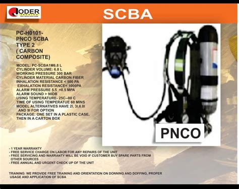 Scba Set Commercial And Industrial Construction Tools And Equipment On Carousell