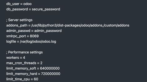 Comprehensive Guide To Odoo Configuration Files And Odoo Bin Commands