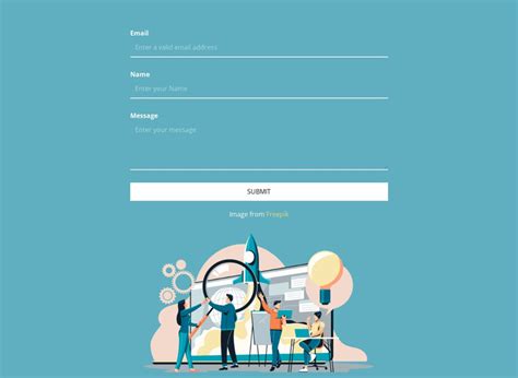 Our Application Form Website Template By Nicepage