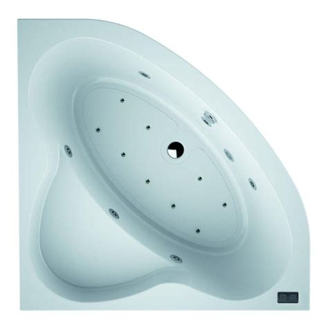 Vasca Idromassaggio Angolare Nacar Ds Confort Bianco 130 X 130 Cm 6 Bocchette Sanycces 1