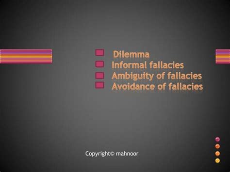 Chapter 5 Fallacies Ppt