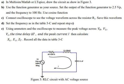solved a in multisim matlab or ltspice draw the circuit as