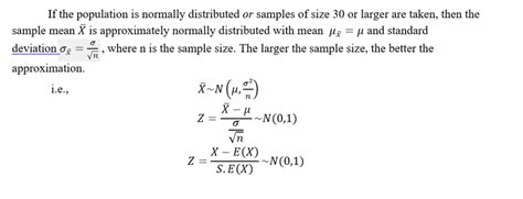 Sampling And Estimation Central Limit Theorem And Its Application And Concept Of Point And