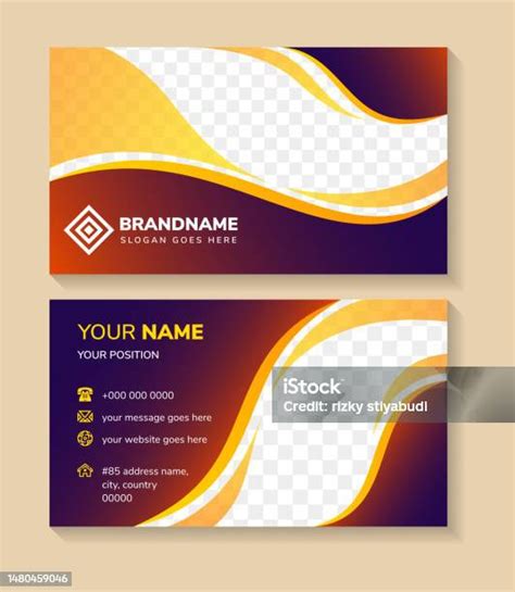 추상 전문 및 디자이너 명함 템플릿 또는 사진 및 텍스트 공간이 있는 방문 카드 0명에 대한 스톡 벡터 아트 및 기타 이미지 0명 개념 개념과 주제 Istock
