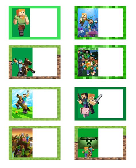 Números Minecraft Para Imprimir Descarga Gratuita Atividades
