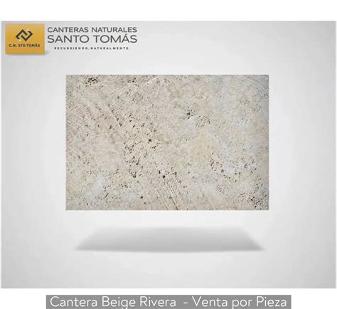 Cantera Beige Rivera 60x40cm Venta Por Pieza Canteras Santo Tomás