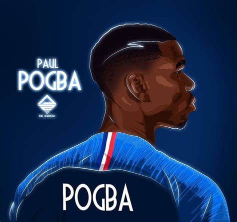 Az Designer On Instagram “paul Pogba ⚡🇫🇷🔥 Paulpogba Equipedefrance Paulpogba Pogba Pp6