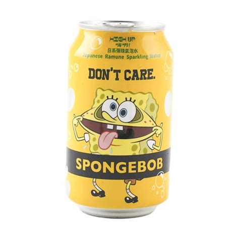 Spongebob V3 Japanese Ramune Sparkling Water Lbm Anime Snacks