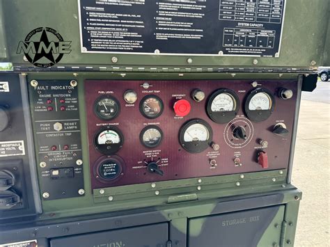 Fermont Mep 802a 5kw Military Diesel Generator 60 Hz