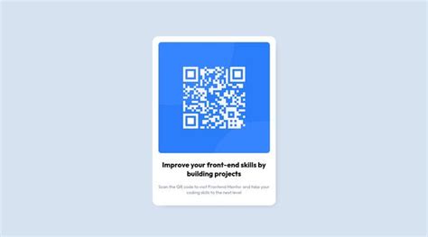 Frontend Mentor Responsive Qr Code Component Using Html And Css
