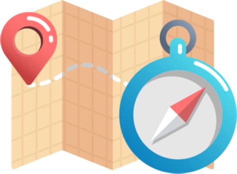 Map Compass Location Illustration Download For Free Iconduck