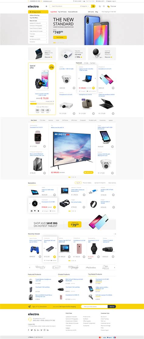 E Commerce Web Ui Desigin On Behance